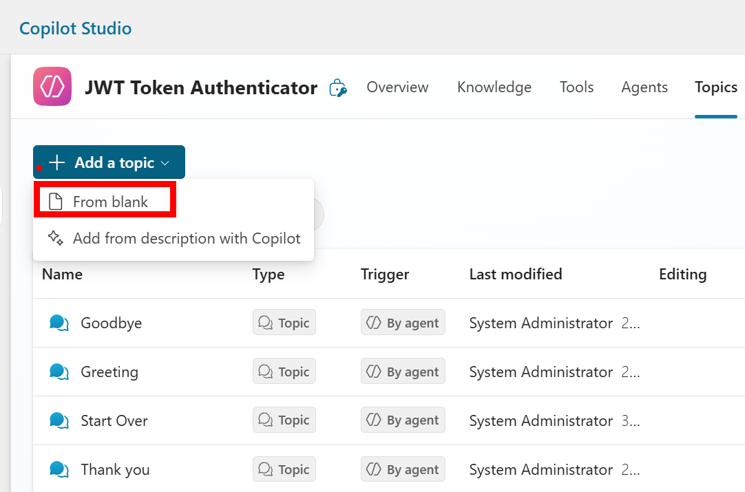 Generate Azure JWT Token in Copilot Studio - Argon Systems