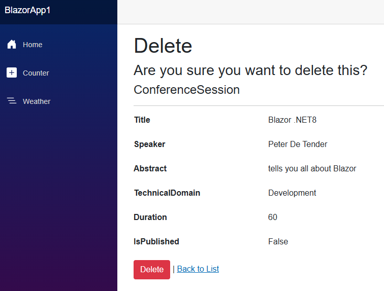 Building your first Blazor .NET8 app - MSTS Summit -Azure Readiness Starts Here